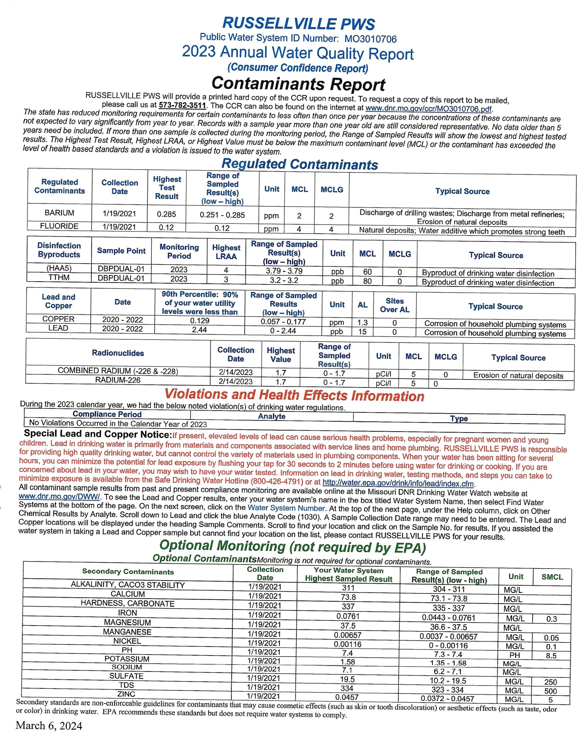 Latest News - Russellville, MO • A Place to Call Home